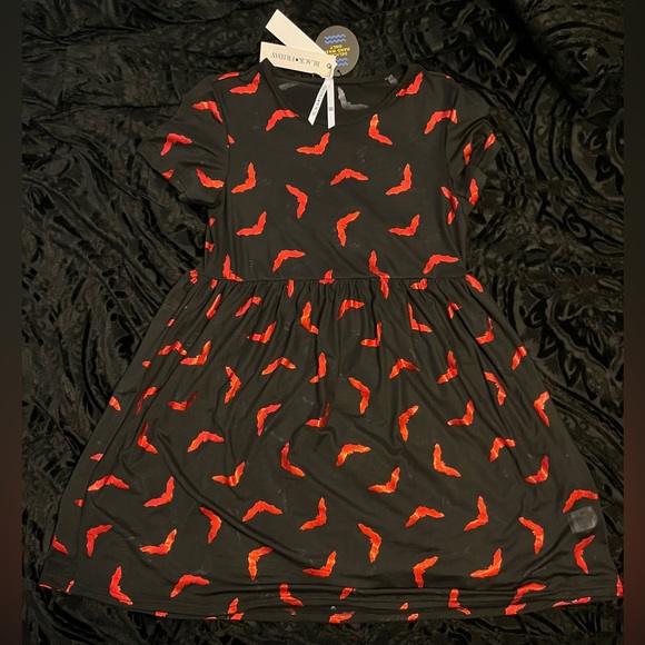 Killstar | Dresses | Sheer Mesh Bat Dress | Poshmark